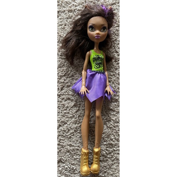 Mattel | Toys | Monster High Clawdeen Wolf Cheerleading Doll Fcj9 ...